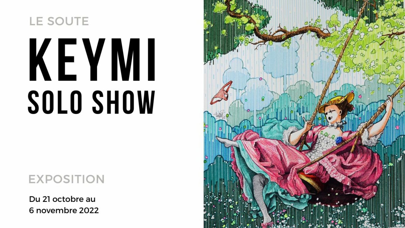 Keymi Solo Show | Le Soute | Urban Art Club | Vichy